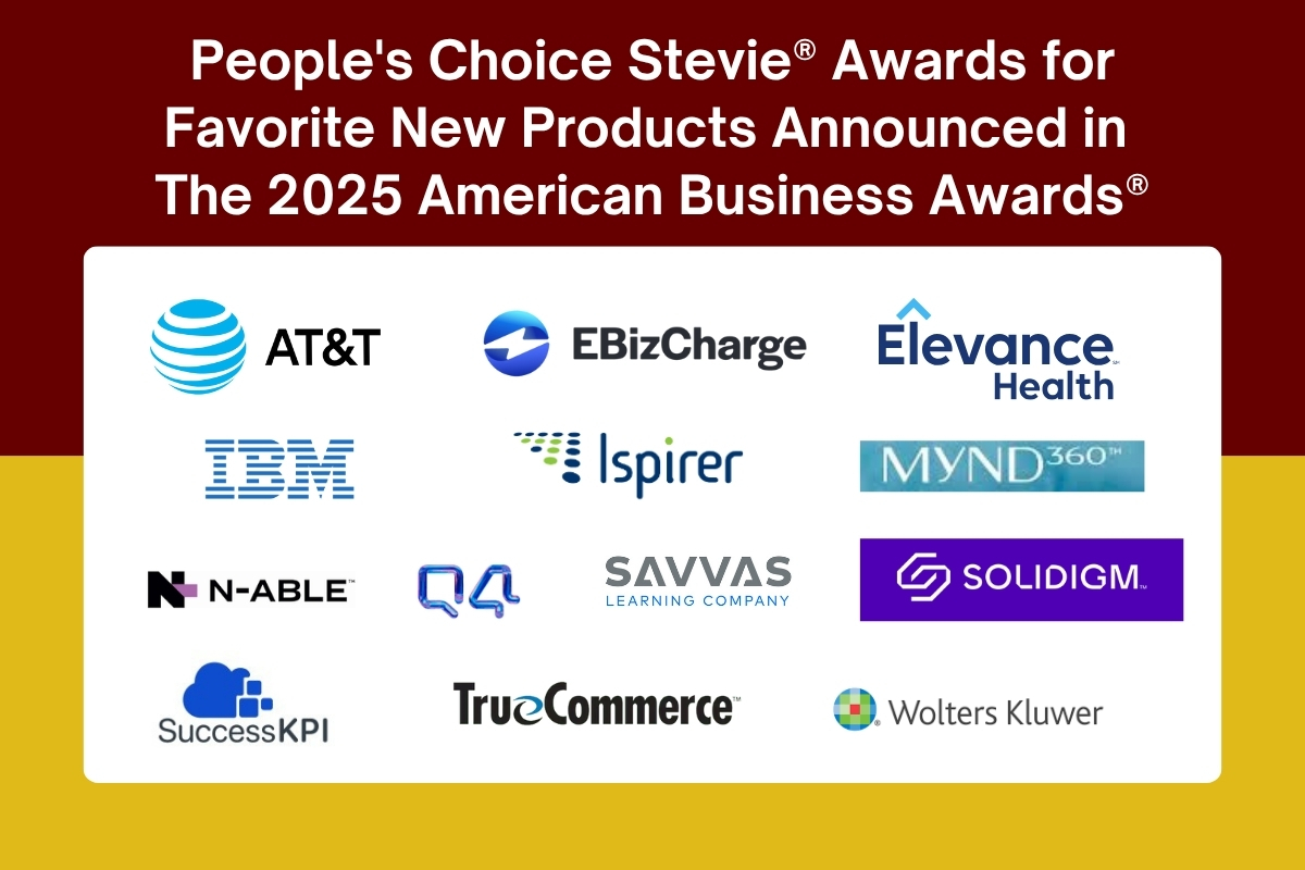 Stevie Award Winners Announced in The 23rd Annual American Business Awards®